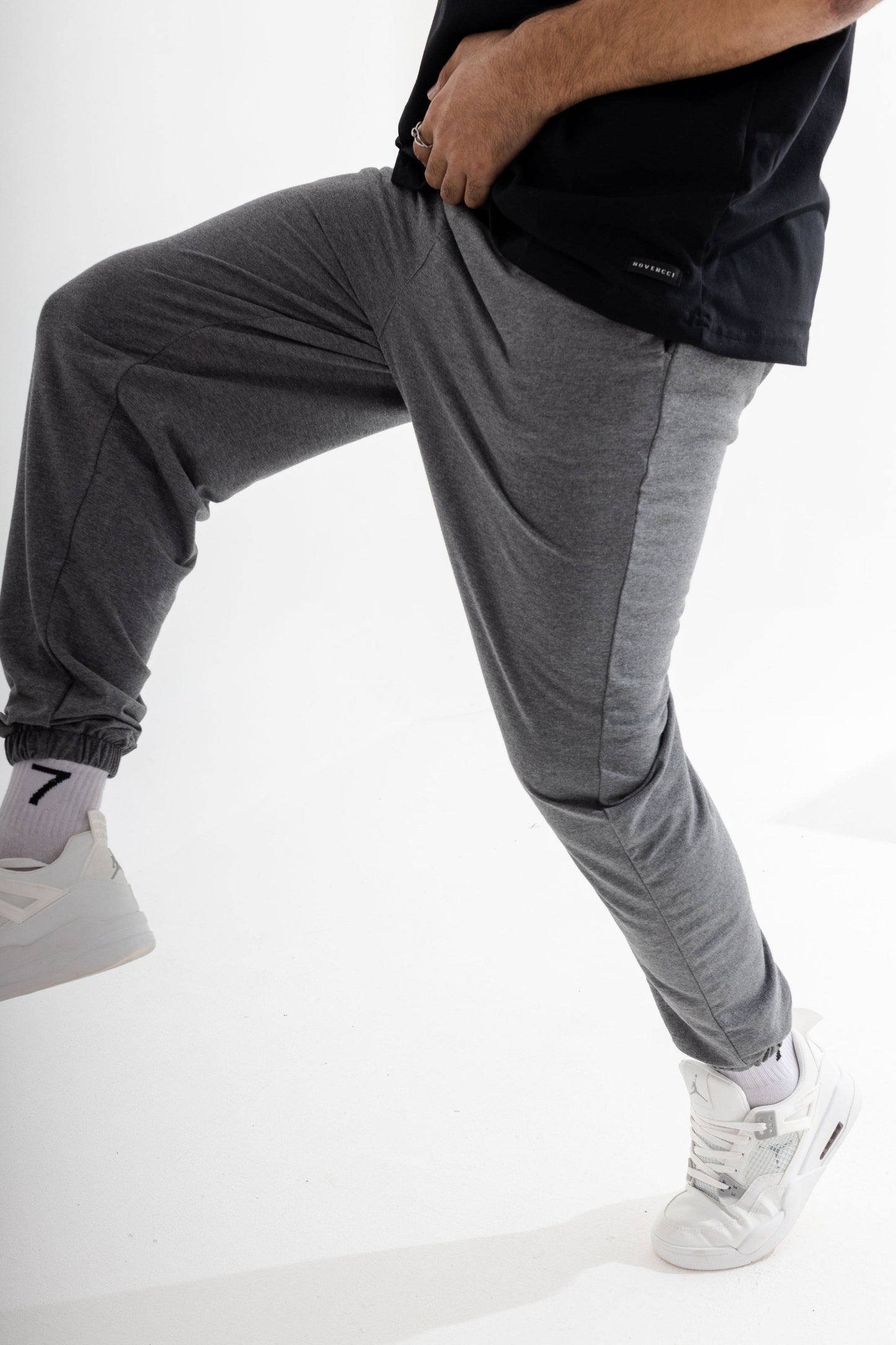 Basic grey sweatpants – Novencci