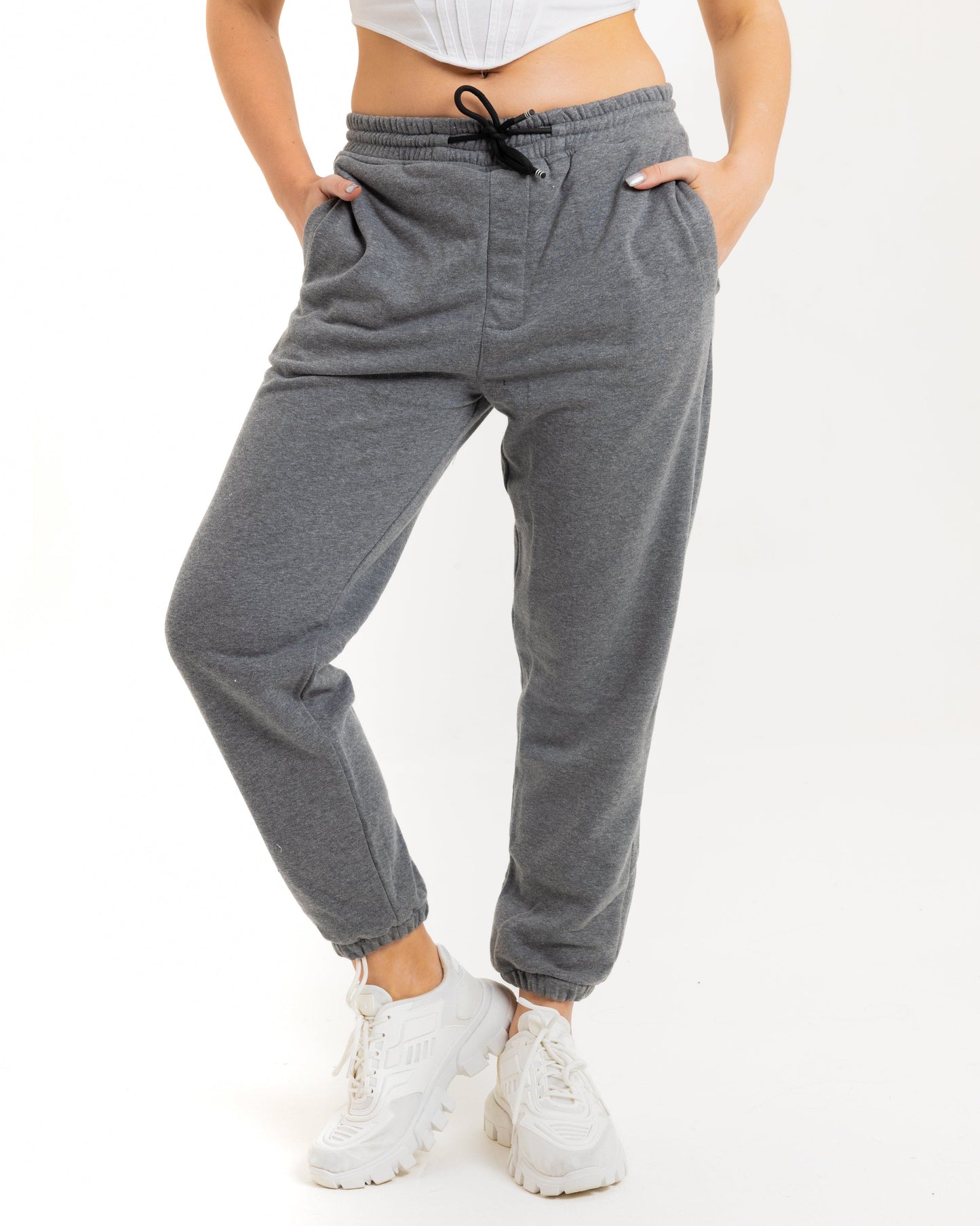 Basic gray sweatpants – Novencci