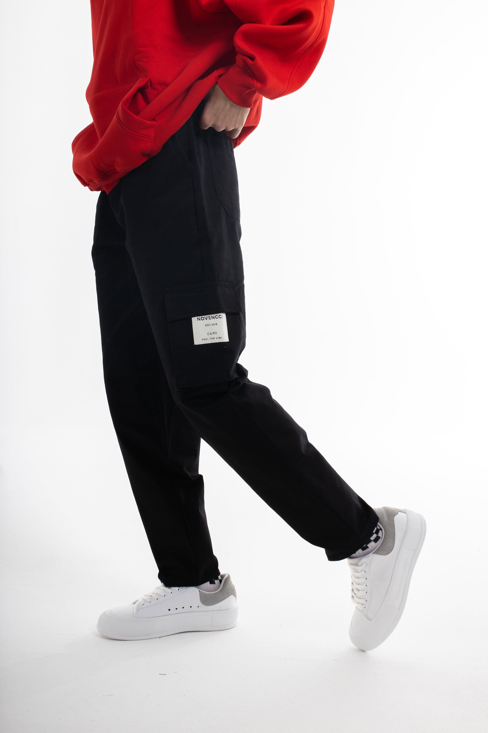 Cargo black pants – Novencci